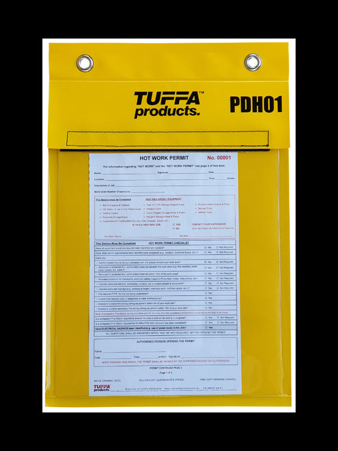 A4 Permit Document Holder Code PDH01 – NZ Tags