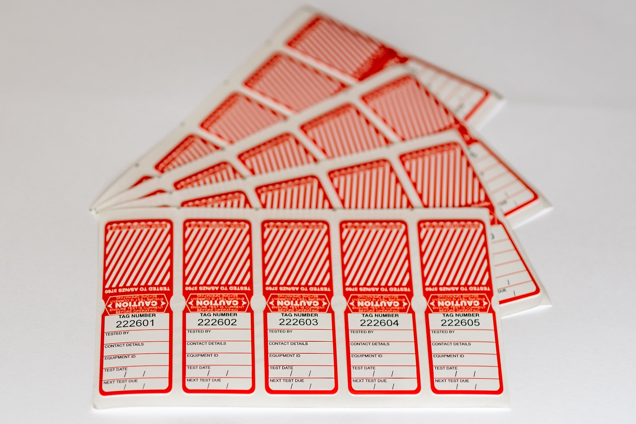 Heavy Duty Test Tags – NZ Tags