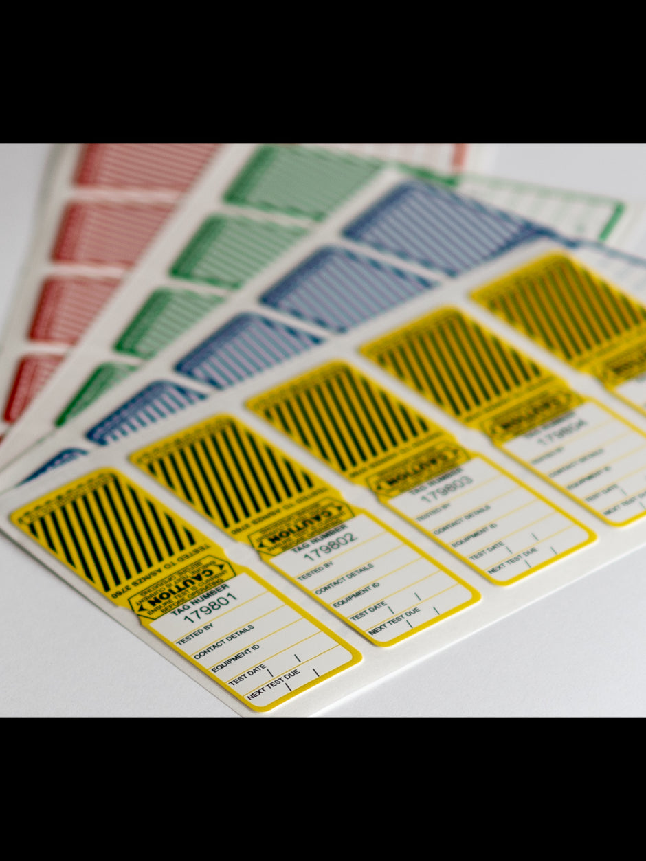NZ Tags | Electrical Test Tags | New Zealand